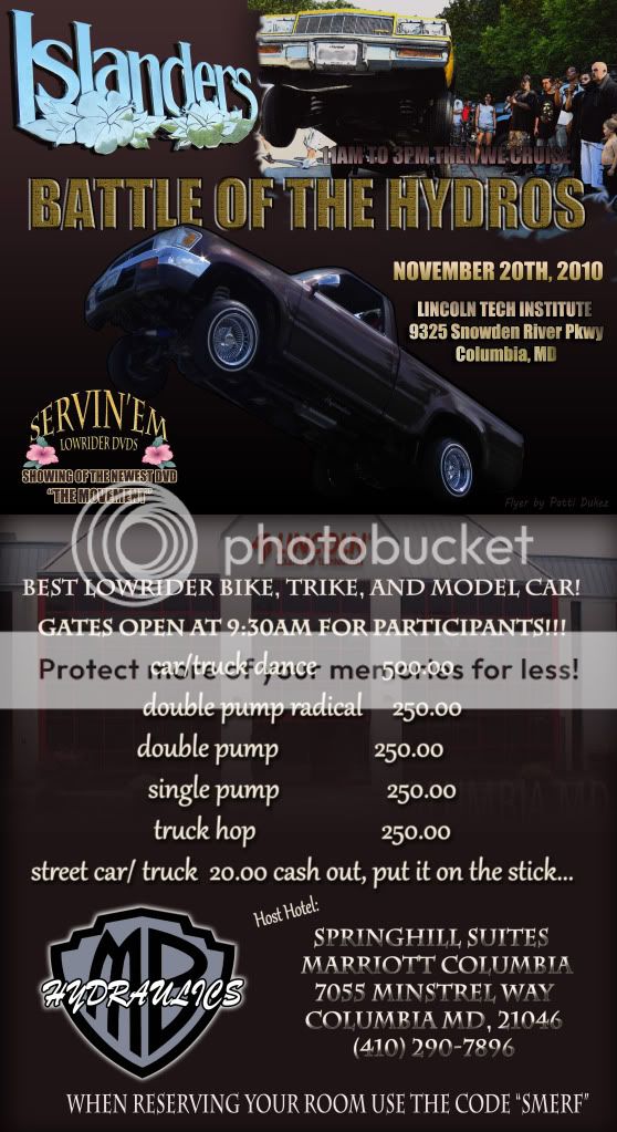 ISLANDERS CC BATTLE OF THE HYDRO'S | LayItLow.com Lowrider Forums