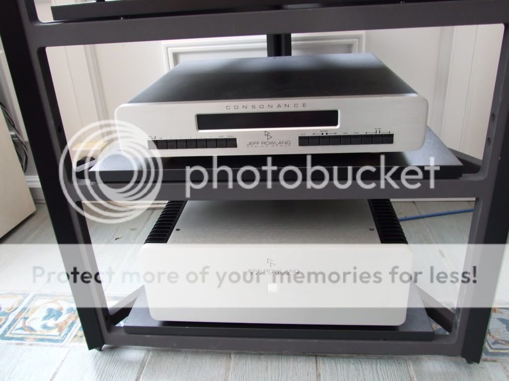 Jeff rowland model 1 power amp & consonance pre-amp