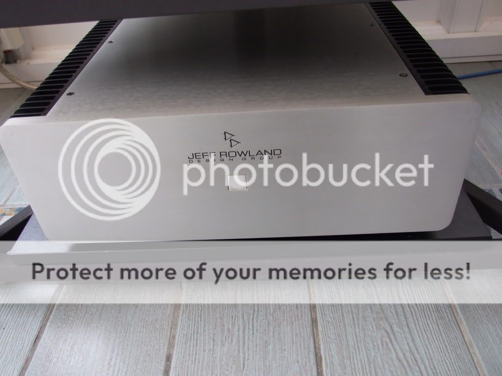 Jeff rowland model 1 power amp & consonance pre-amp